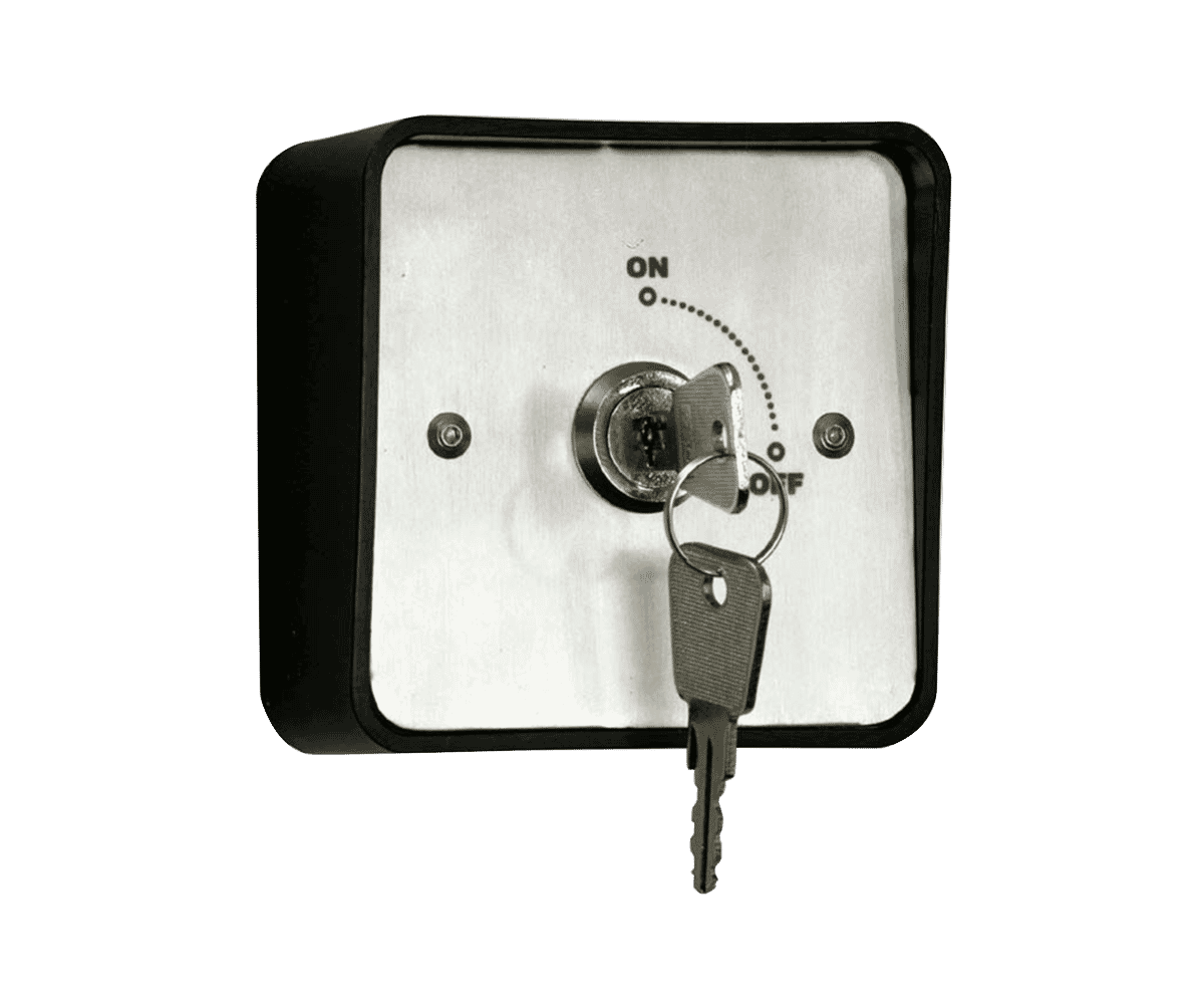 Rgl Ks 1 Stainless Steel On Off Key Switch 12 24 Vdc Latching Ip64